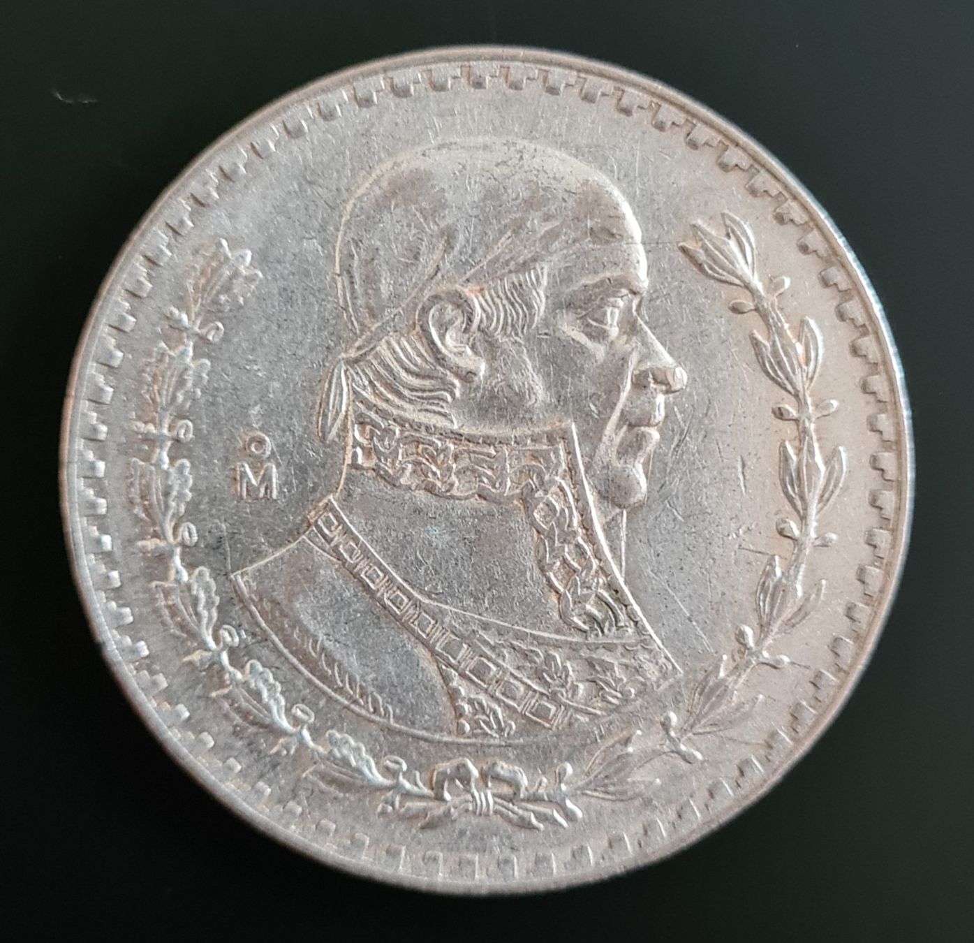 1 Un Peso 1966 Mexiko Silbermünze Coin silber Money Moneta (Gebraucht ...