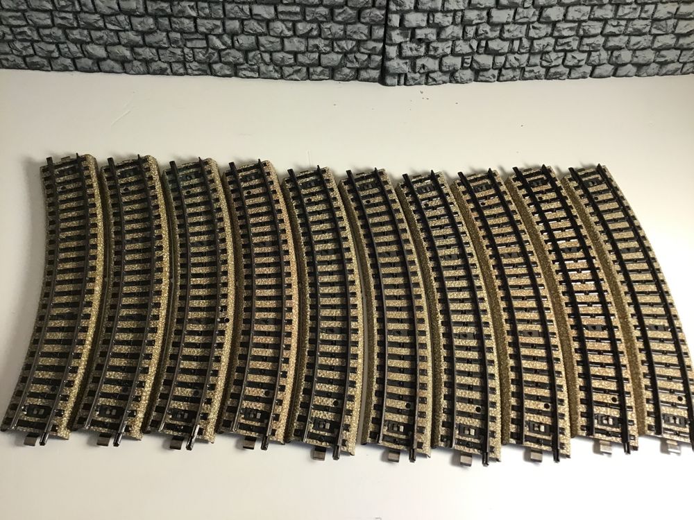 10 x Märklin 5100 _ M-Gleis gebogenes Gleis __ Kurve Spur H0 (Gebraucht) in Hombrechtikon für ...
