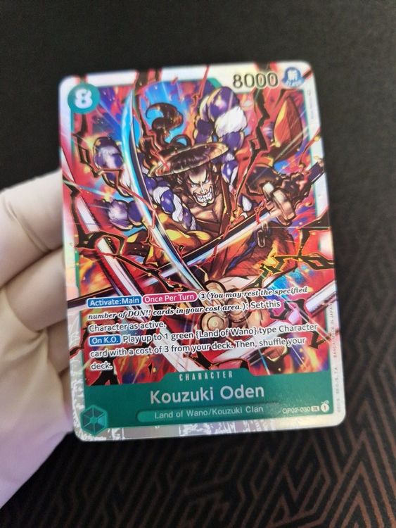 Kouzuki Oden SR OP02-030 One Piece Card Game (Gebraucht) in Killwangen für CHF 2 – mit Lieferung ...