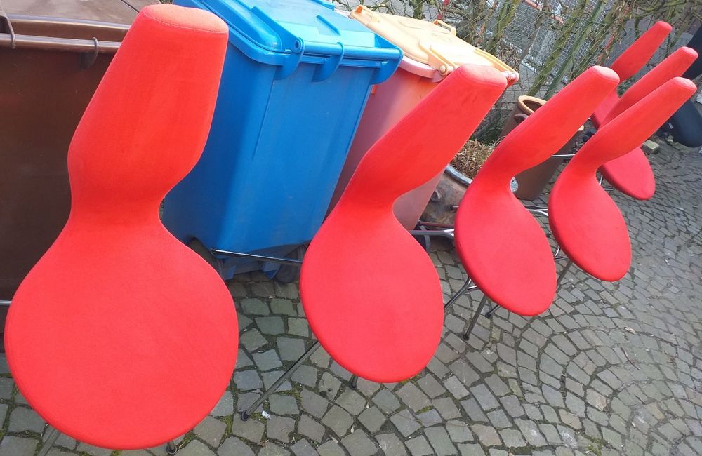 Stokke Varier Date Microfaser rot mit Gelenk NEU, LIEFERUNG (Gebraucht ...