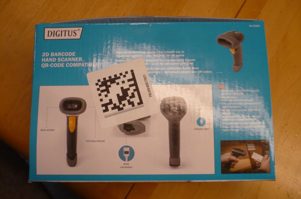 Digitus 2D Barcode Hand Scanner (Neu (gemäss Beschreibung)) in Ueken ...