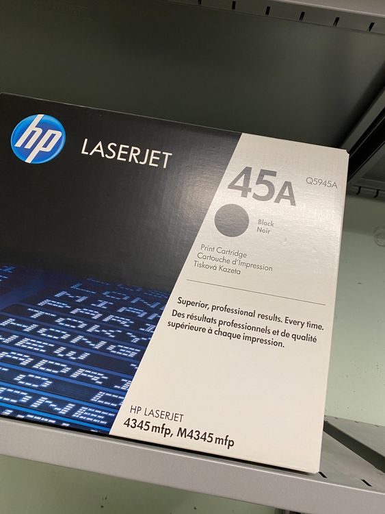 Toner HP Laserjet 4345mfp M4345mfp Q5945A 45A schwarz/black | Kaufen ...