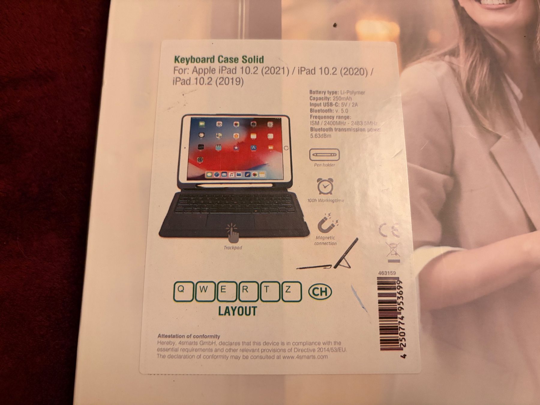 4smarts Keyboard Case Solid für iPad – CH-Layout – CHF 60.– (Neu und ...