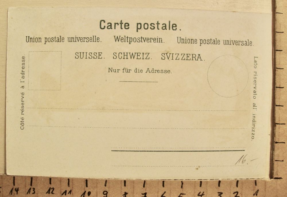 Gruss aus dem Appenzeller Land mit Trachtenfrau, Litho (Gebraucht) in ...