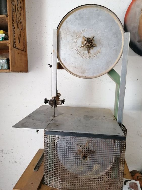 Bandsäge Schmid Maschinenbau Bern betrieben mit 220Volt (Gebraucht) in ...