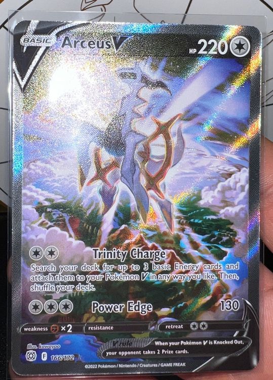 ALT ART Arceus V - Brilliant Stars | Kaufen auf Ricardo