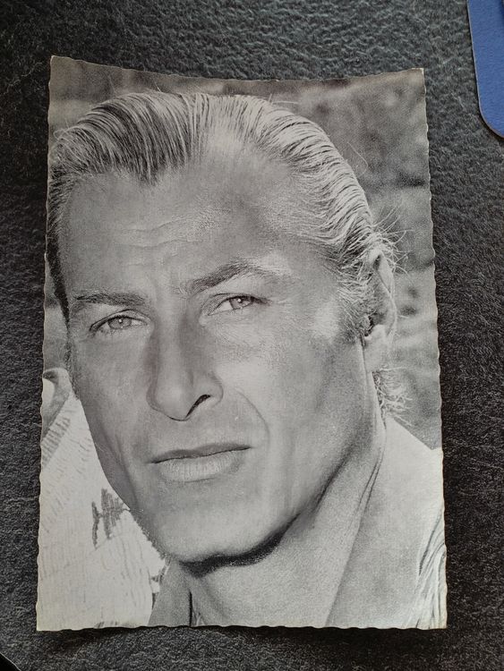 original Photo Autogramm Karten / Winnetou - Lex Barker 1960 (Gebraucht ...