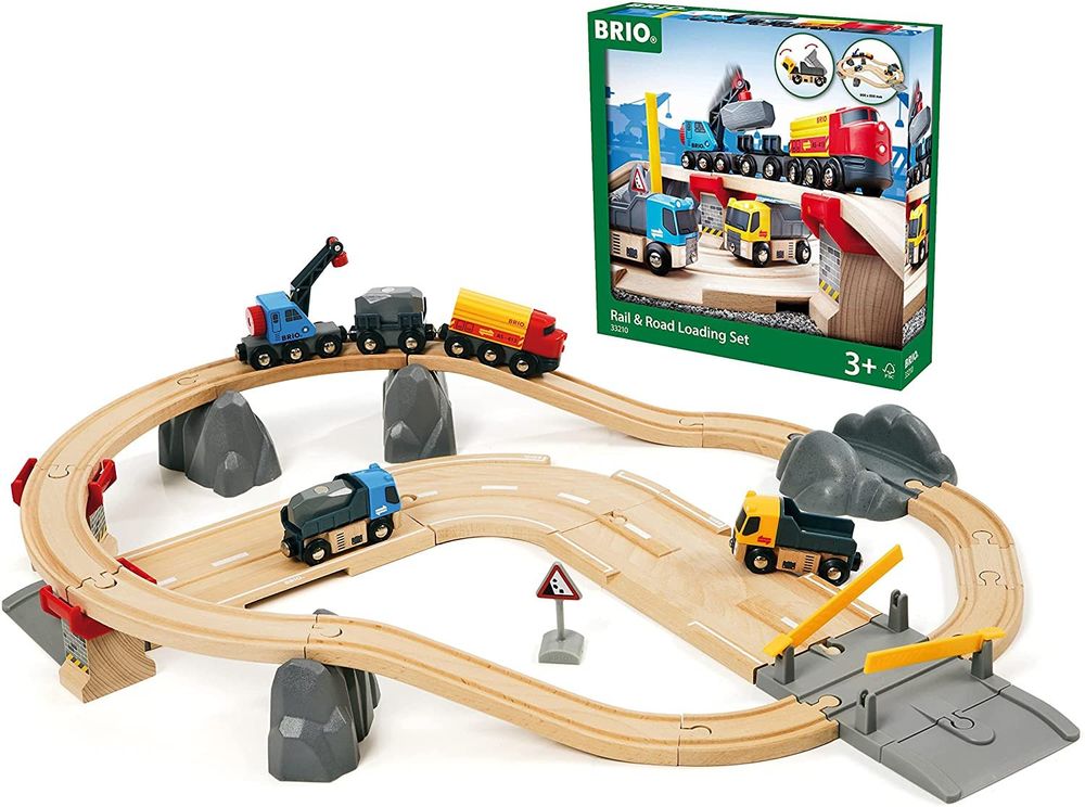 BRIO 33210 Straßen & Schienen - Steinverlade Set | Kaufen auf Ricardo