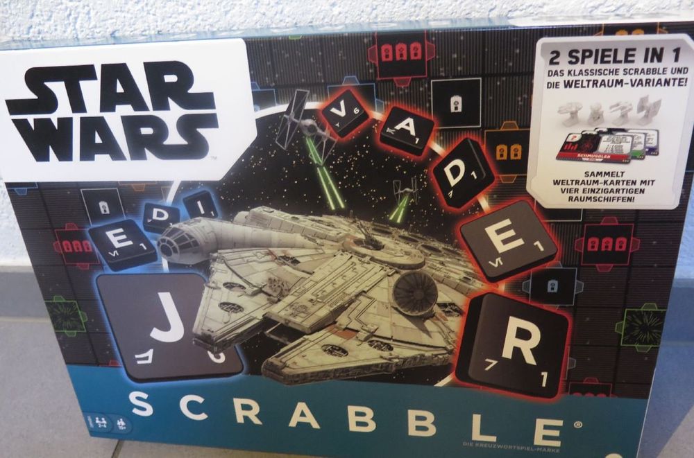 Star Wars SCRABBLE, Spiel (Neu (gemäss Beschreibung)) in Rüdlingen für ...