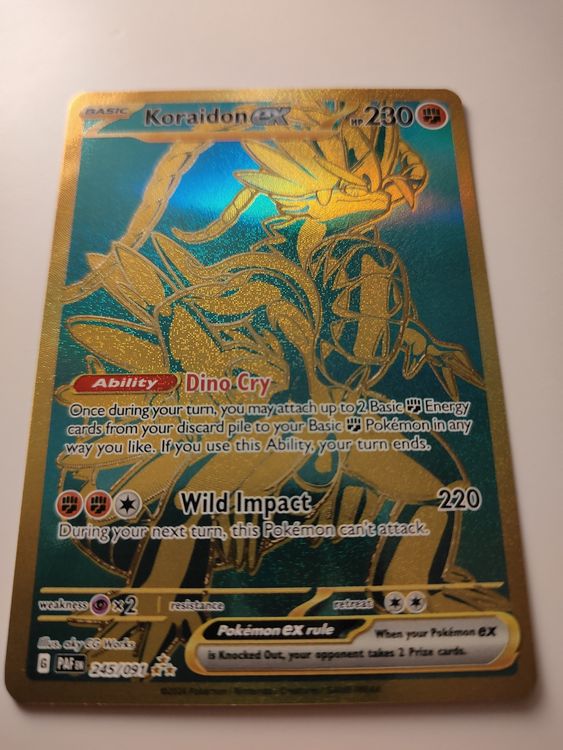 TCG Pokemon-Karte KORAIDON 245/091 ENG | Kaufen auf Ricardo