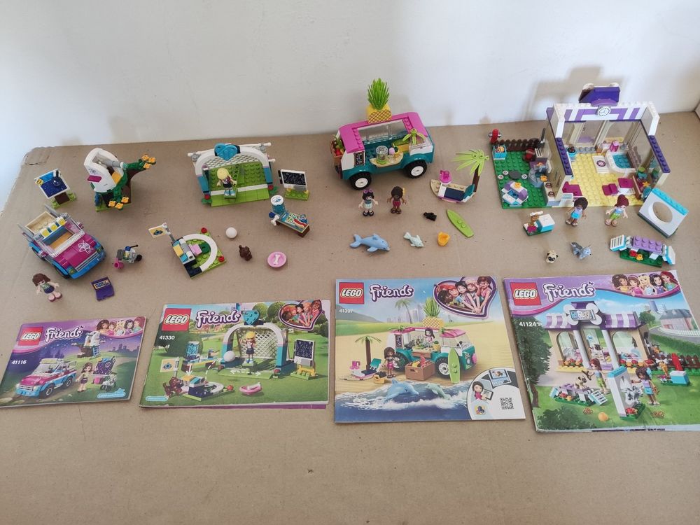 Lego Friends Freizeit 41116 + 41330 + 41397 + 41124 | Kaufen auf Ricardo