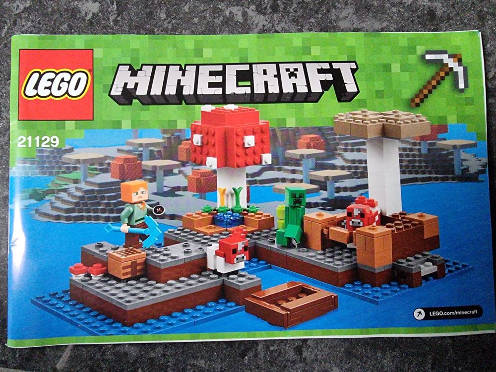 Lego Minecraft Anleitung 21129 (Gebraucht) in für CHF 5 – mit Lieferung ...