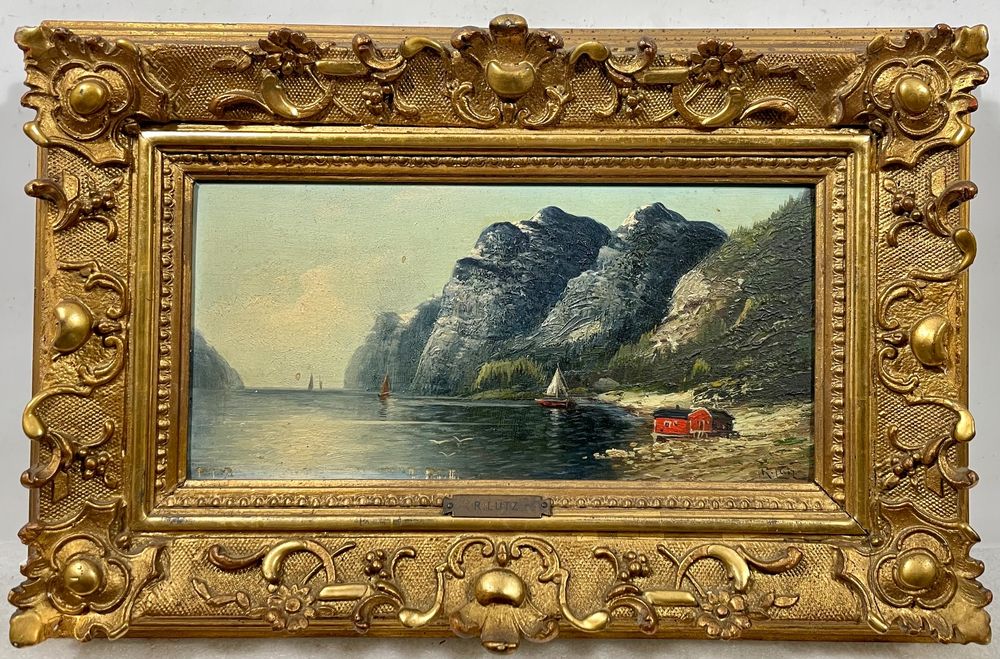 R. Lutz (XX) Gemälde (Gebraucht) in Root für CHF 160 – mit Lieferung auf Ricardo kaufen