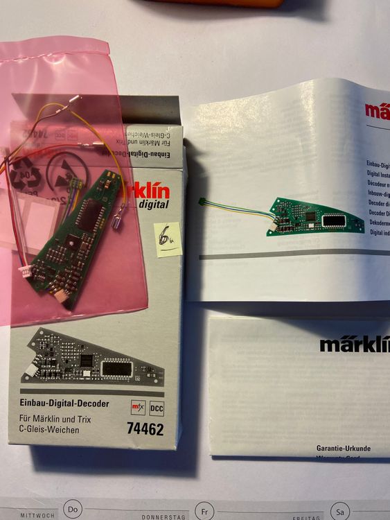Märklin Decoder 74462. Neu und unbenutzt. (Neu und originalverpackt) in ...