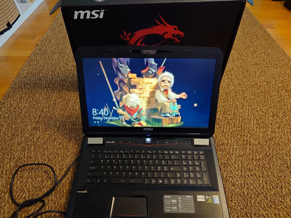 Gaming Laptop - MSI GT70 | 16GB RAM Extension + Custom SSD (Gebraucht ...