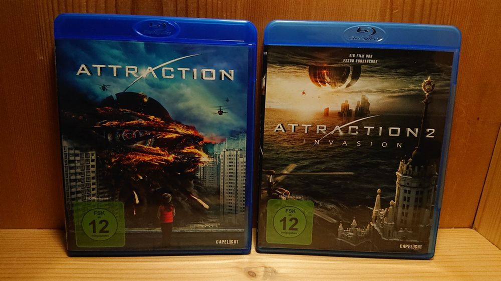 ATTRACTION 1 und 2 auf Blu-Ray (Gebraucht) in Wilderswil für CHF 12.9 ...