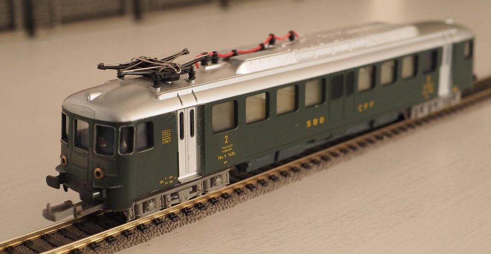 Lima SBB,1 x Triebwagen RBe 4/4,HO,GS (Gebraucht) in Rüti für CHF 15 – mit Lieferung auf Ricardo ...