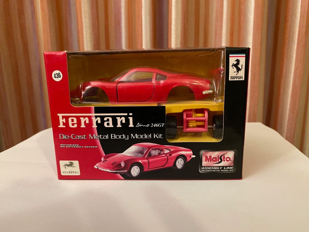 Ferrari Dino 246 GT Kit 1-36 Maisto 436 | Kaufen auf Ricardo