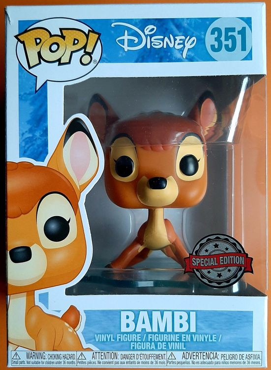 Funko Pop Disney Bambi Special Edition (Neu und originalverpackt) in ...