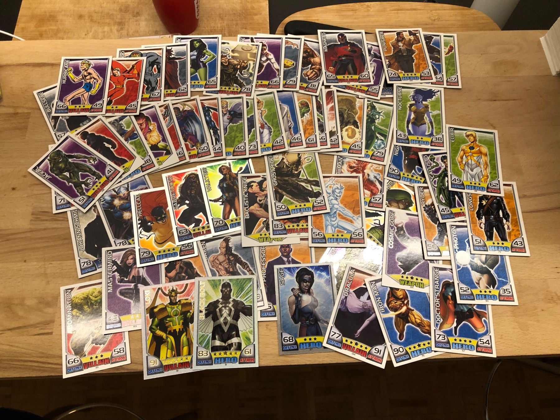 Topps Marvel Hero Attax 2011 collection de cartes (Gebraucht) in ...