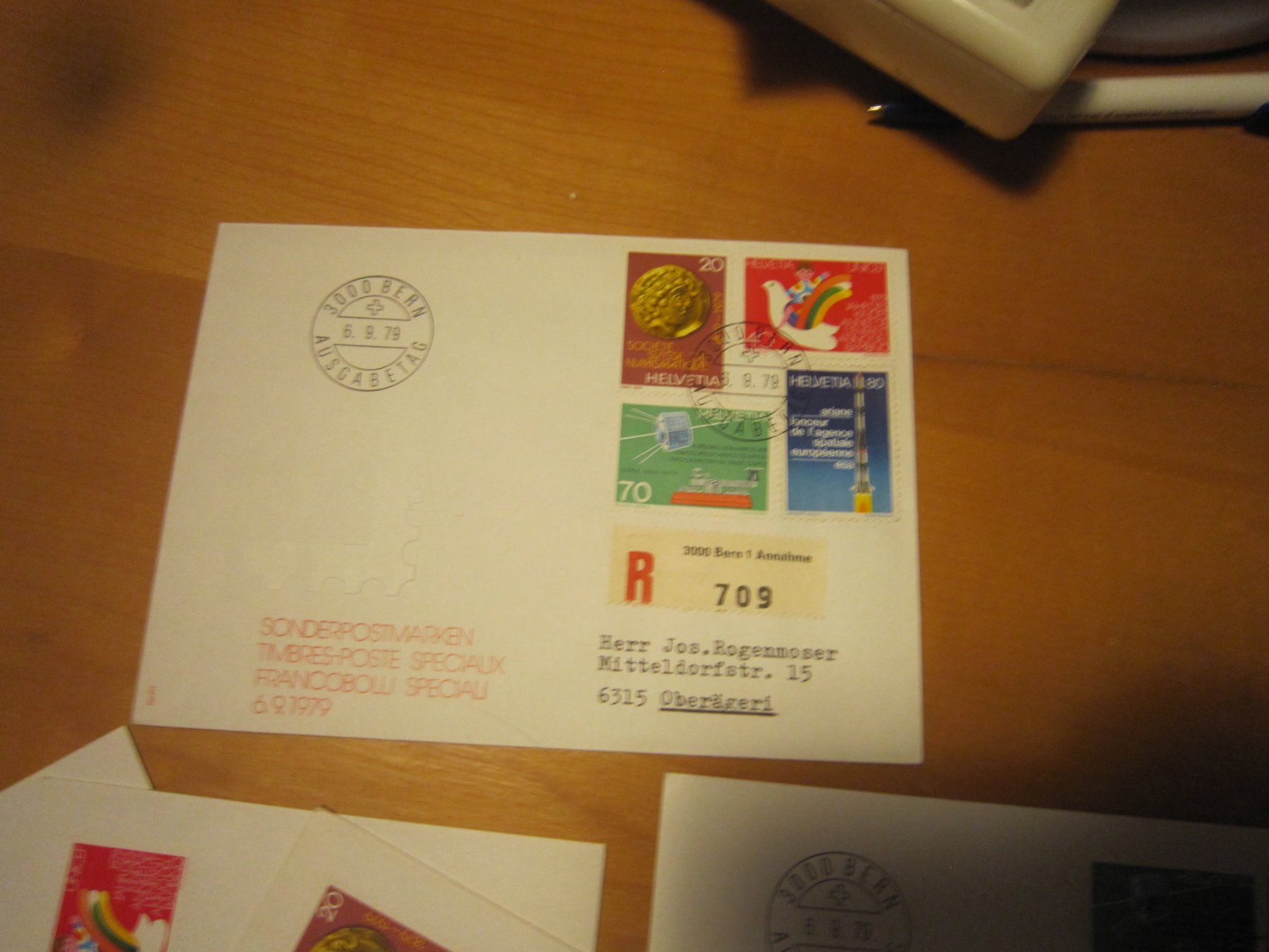 CH 1979 FDC Serie einzeln und 4er mit Adresse (Gebraucht) in Gordola für CHF 1 – mit Lieferung ...