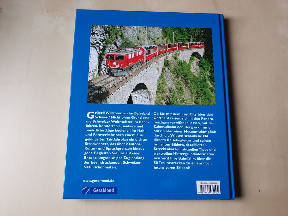 die schönsten Eisenbahnen der Schweiz 50 Traumstrecken | Kaufen auf Ricardo