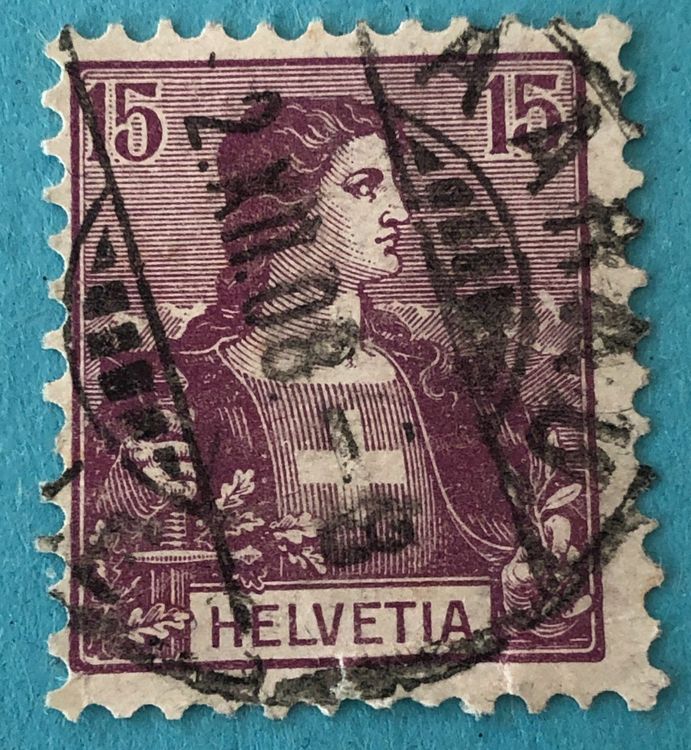 Nr.122 mit Vollstempel Aarau (Gebraucht) in Aarau für CHF 0.2 – mit Lieferung auf Ricardo kaufen