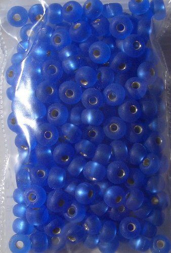Rocailleperlen Blau matt mit Silbereinzug 4,5 mm (Neu und originalverpackt) in Gunzwil für CHF 2 ...