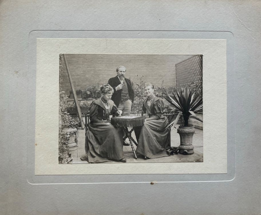 Antike Foto, Brettspiel, Spiel, um 1900 (Gebraucht) in Frauenfeld für CHF 14 – mit Lieferung auf ...