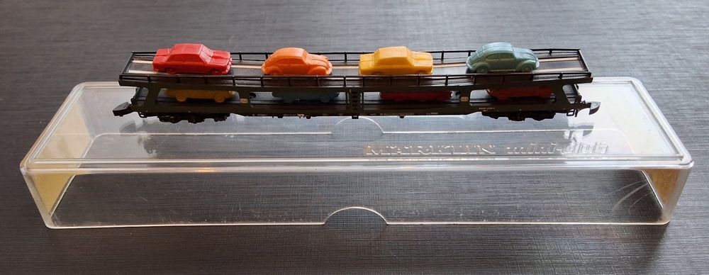 Märklin Z 8714: Reisezug-Autotransportwagen DB (Neu (gemäss ...