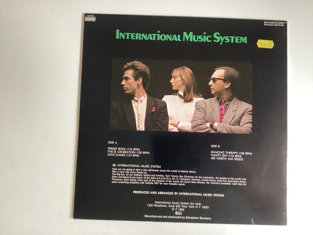 International Music System LP (Gebraucht) in Gutenswil für CHF 25 – mit ...