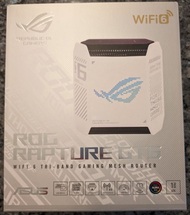 ASUS ROG Rapture GT6 (Neu und originalverpackt) in Merenschwand für CHF ...