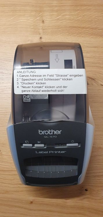 Label Printer (Ettikettendrucker) Brother QL-570 (Gebraucht) in ...