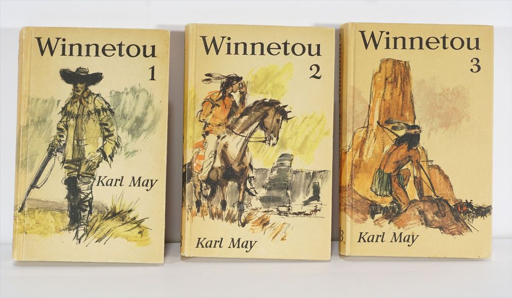 3 Karl May Winnetou I-III 1962 Neue Schweizer Bibliothek | Kaufen auf Ricardo