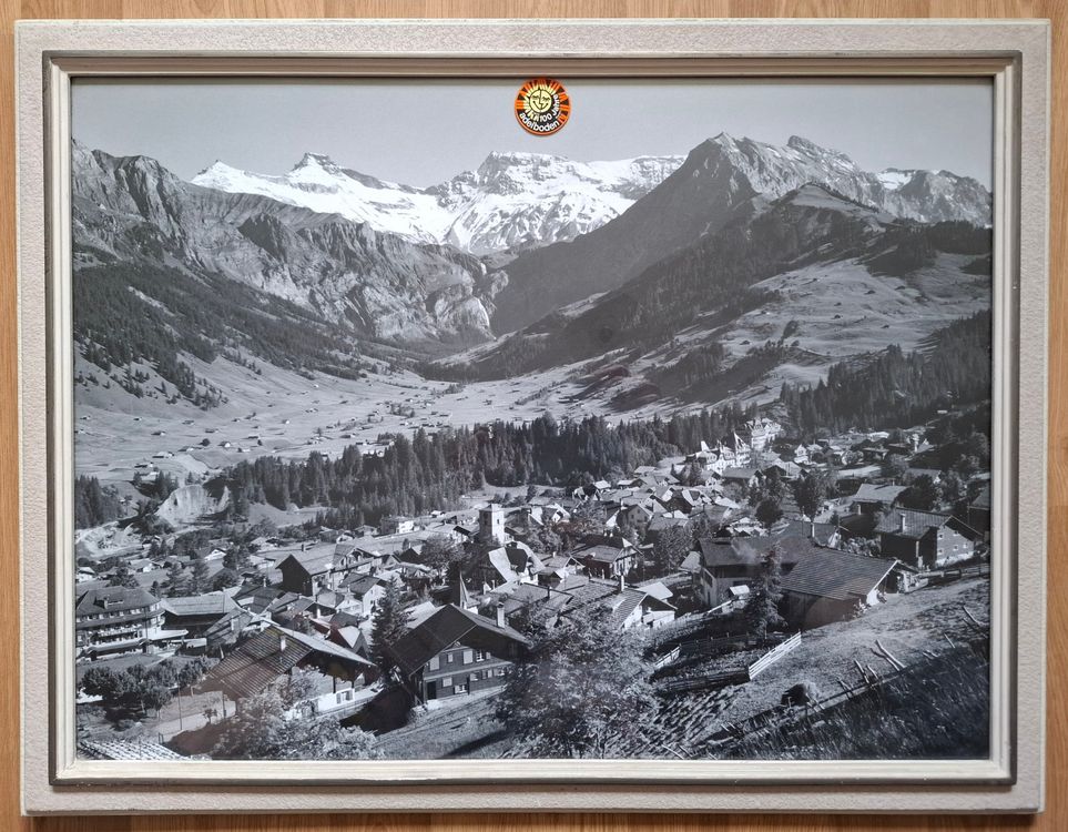nach E. Gyger, grosse Fotographie «Adelboden, Steghorn Wilds (Gebraucht ...