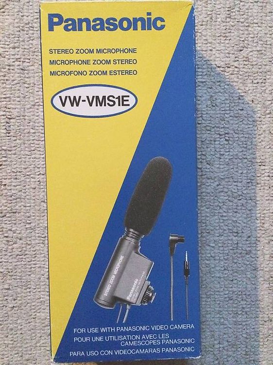Microphone réglable pour caméscopes Panasonic état de neuf (Gebraucht ...