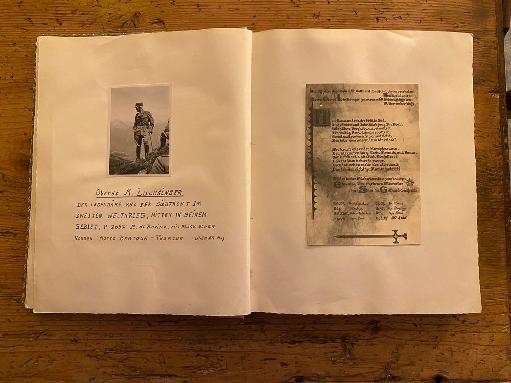 Schweizer Militär Oberst M. Luchsinger (Gebraucht) in Zuerich für CHF ...