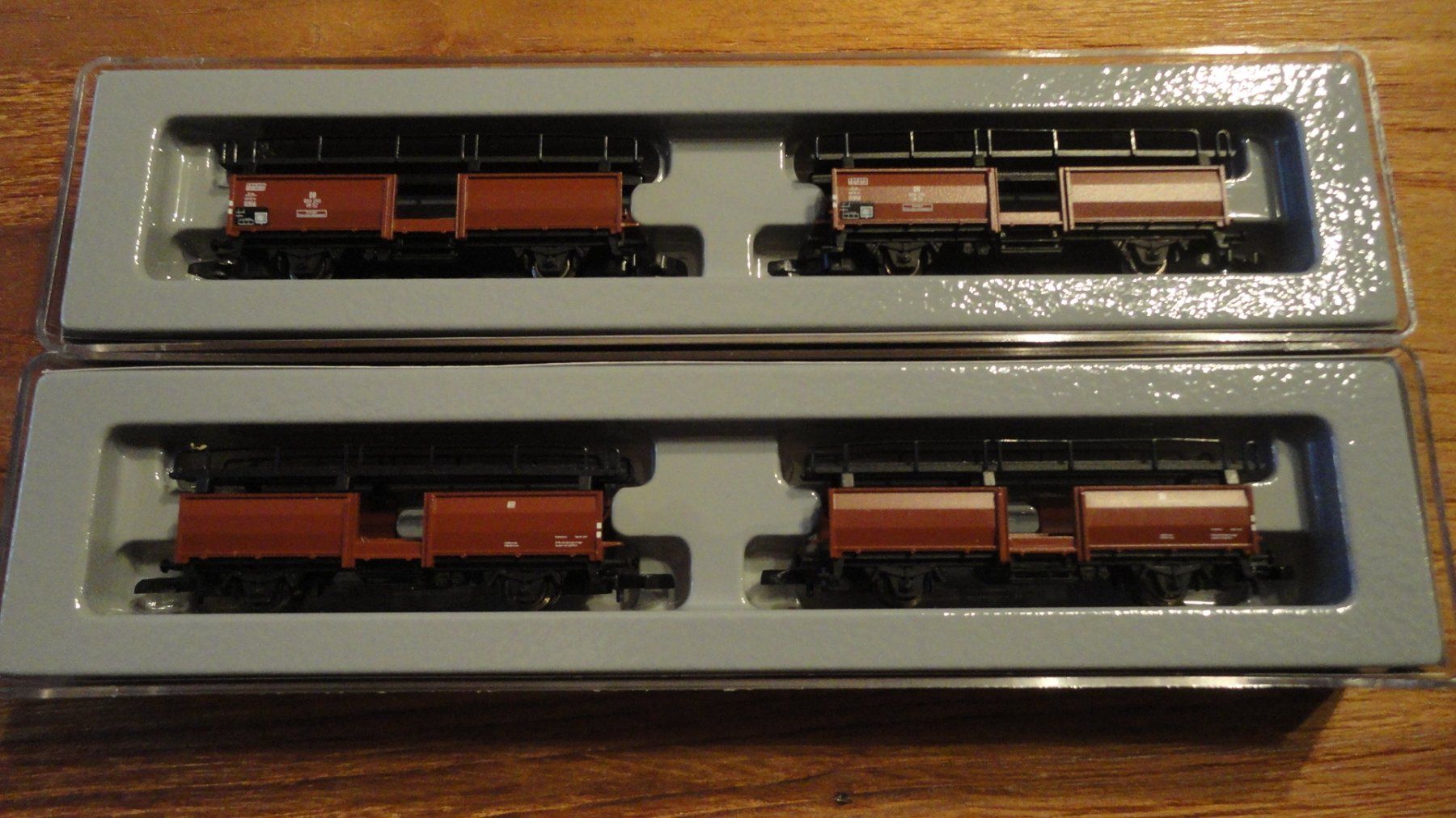 2 Packungen Doppel-Autotransportwagen Märklin Spur Z 86222 (Gebraucht ...