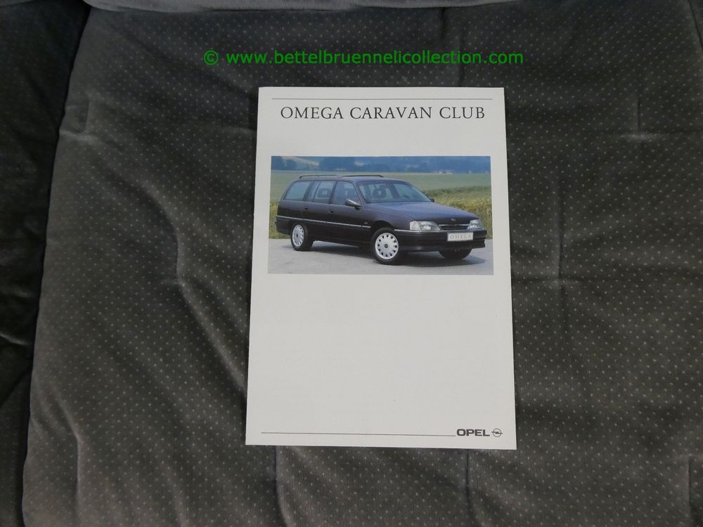 Opel Omega A Caravan Club 1991/09 Prospekt deutsch | Kaufen auf Ricardo