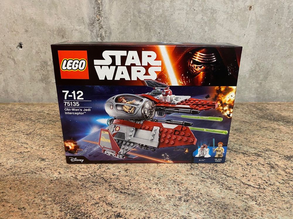 LEGO-75135-STAR WARS-OBI WAN INTERCEPTOR (Neu und originalverpackt) in ...