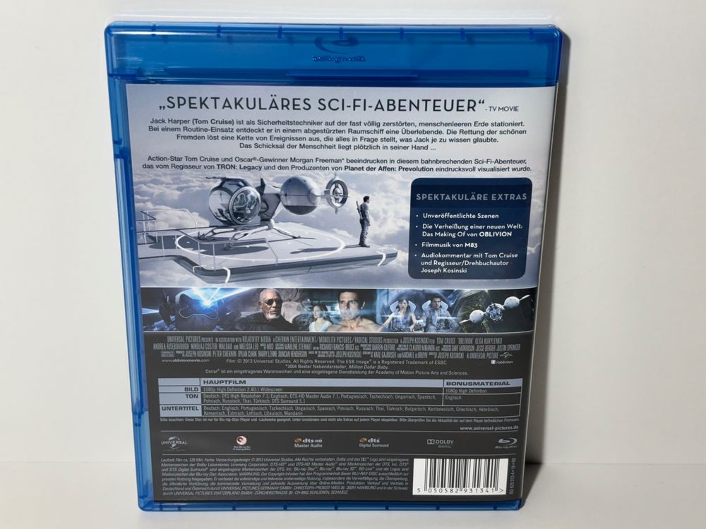 Oblivion Blu Ray (Gebraucht) in Wilderswil für CHF 2.9 – mit Lieferung ...
