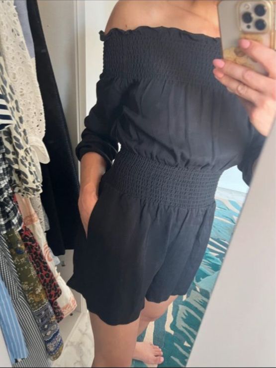 Combinaison noire Maje, taille 38, comme neuve! (Neuf (Voir description ...