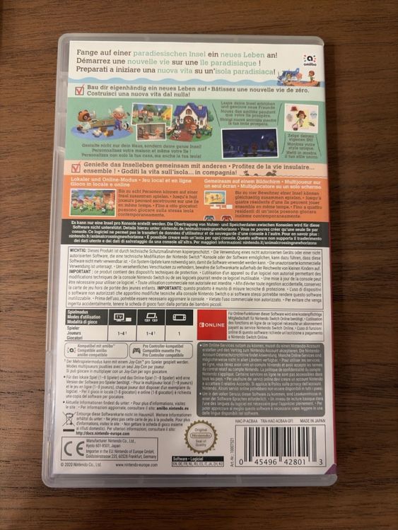 Animal Crossing: New Horizons; Switch (Neu (gemäss Beschreibung)) in ...