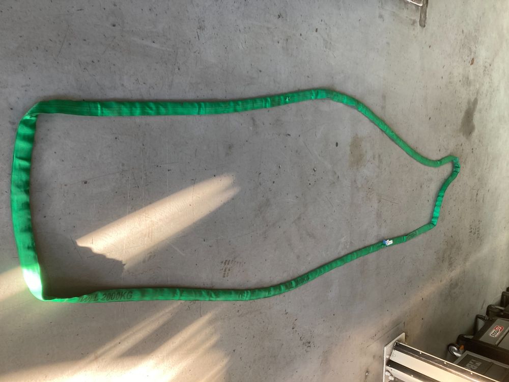 Hebegurt Rundschlinge 4m Tragkraft 2000 kg grün SpanSet (Gebraucht) in ...