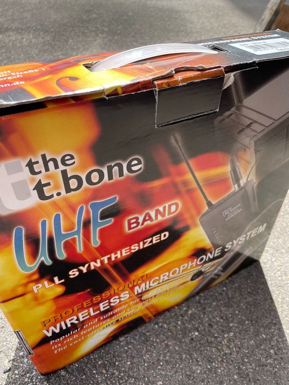 Wireless Mikrophone System - The T.bone - UHF (Gebraucht) in Wängi für ...