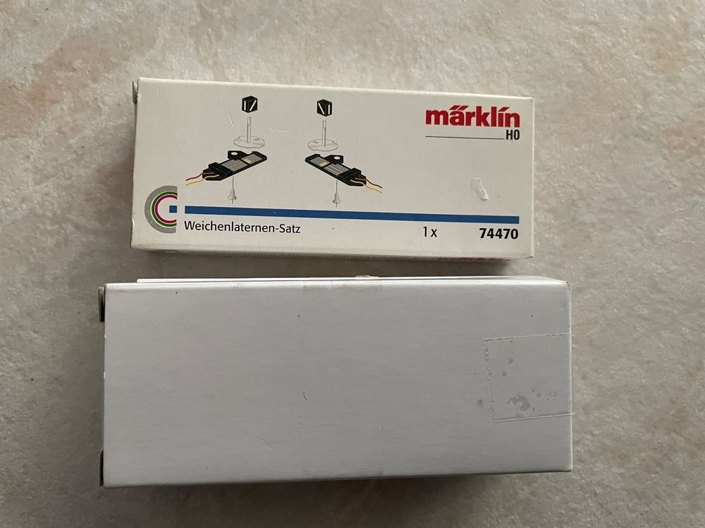 3x Marklin 74470 Weichenlaternensatz 3 Paar (Neu und originalverpackt ...