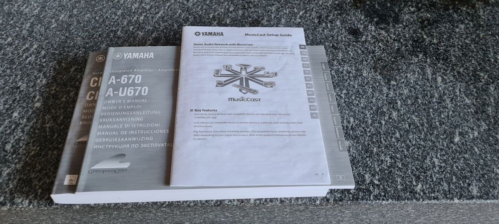 Stereoanlage YAMAHA MCR-N870D Musiccast silber / black piano | Kaufen ...