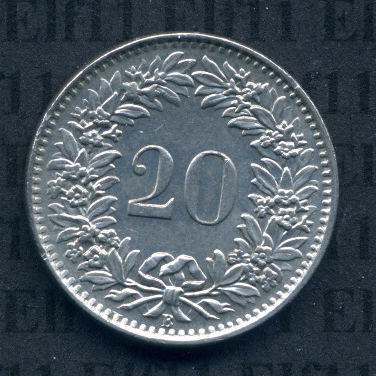 CHF___0.20 1965 -stgl 20 Rappen (Gebraucht) in Widnau für CHF 7 – mit Lieferung auf Ricardo kaufen