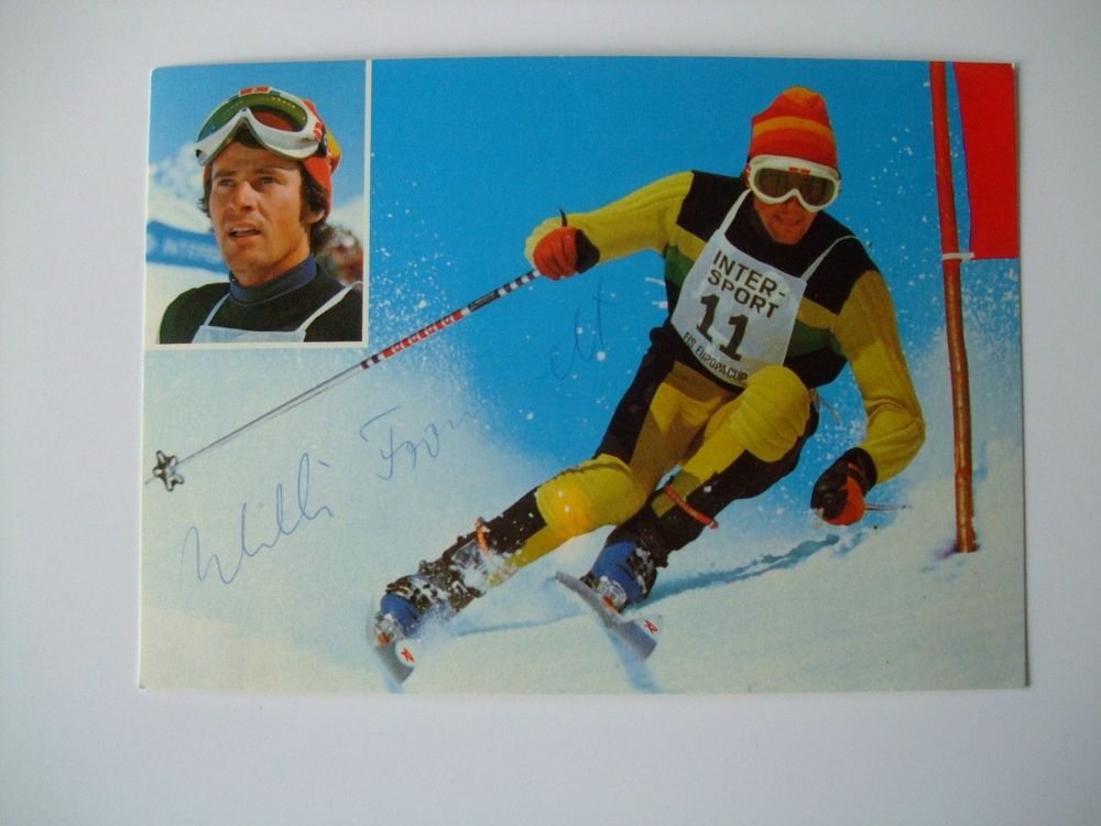 WILLI FROMMELT (LIE) SKISTAR AUTOGRAMMKARTE | Kaufen auf Ricardo