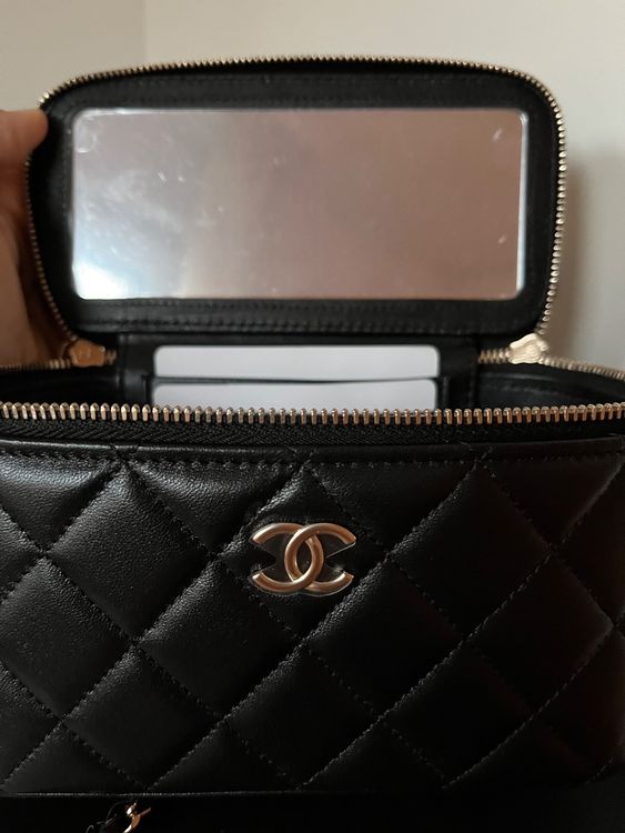 Original Chanel timeless Vanity Tasche NEU OVP full set (Gebraucht) in ...